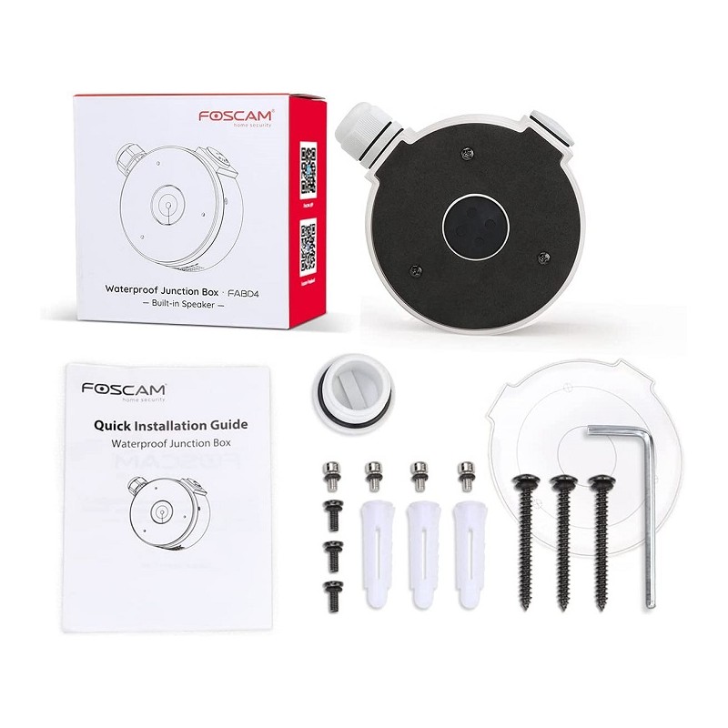 Caja Estanca FABD4 Blanca para cámara IP D4Z